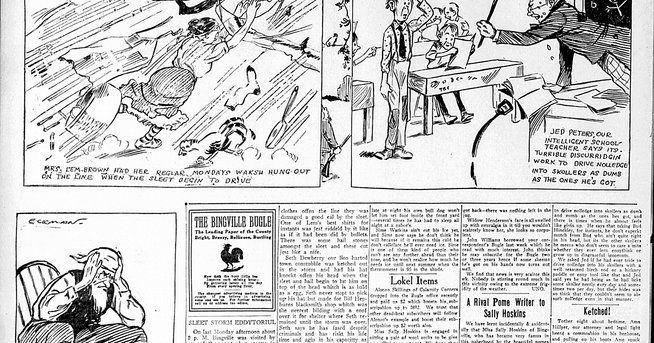 Bill Caldwell: The Bingville Bugle poked fun at life in a rural ...