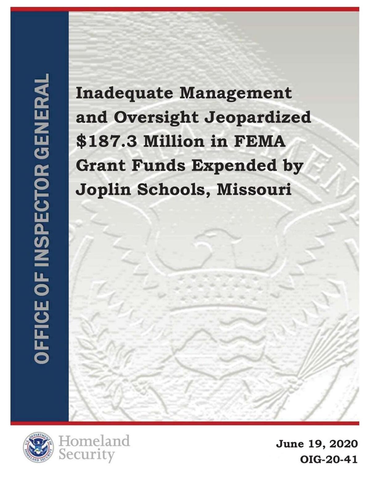 OIG report | | joplinglobe.com