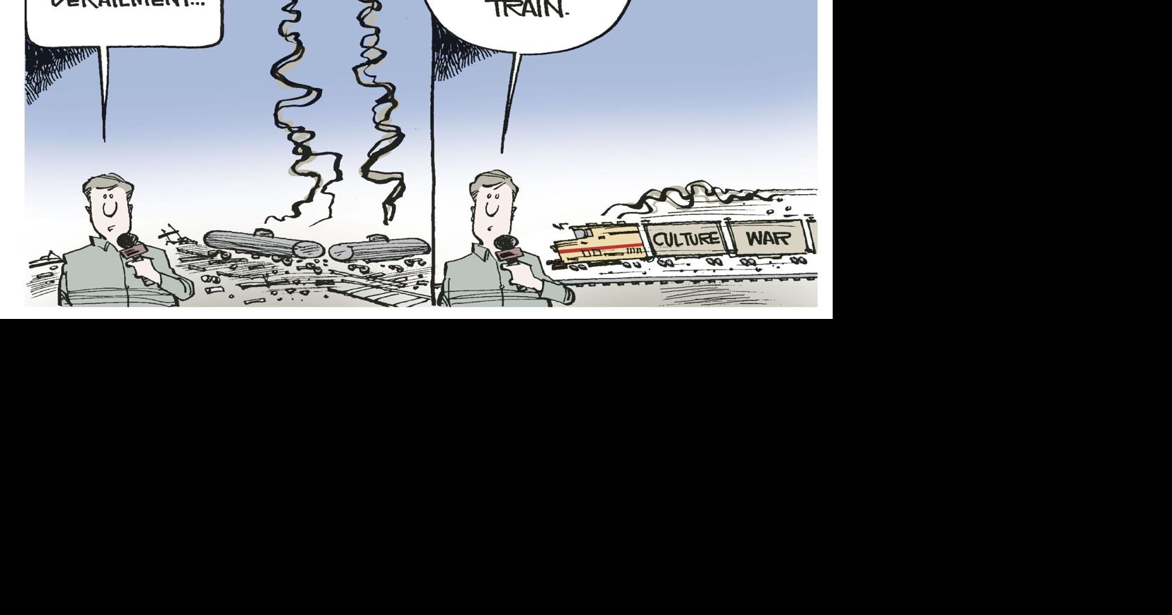 Geoff Caldwell: Editorial cartoon highlights cultural divide in U.S ...