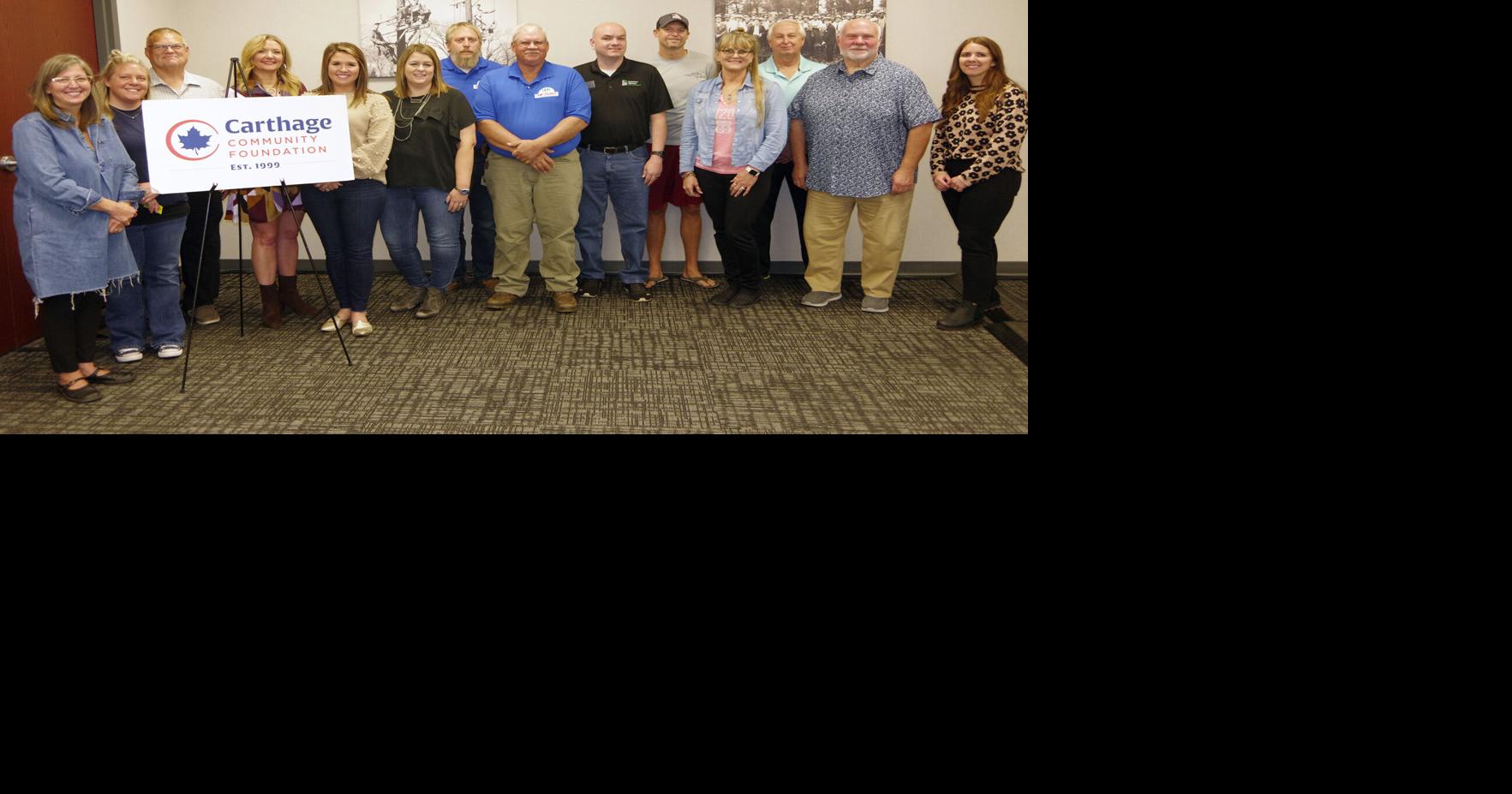 Carthage Community Foundation distributes grants to 14 groups | Local ...