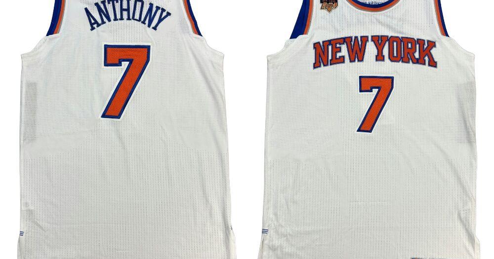 Infinite Auctions to Feature Carmelo Anthony's Photo-Matched Final New ...
