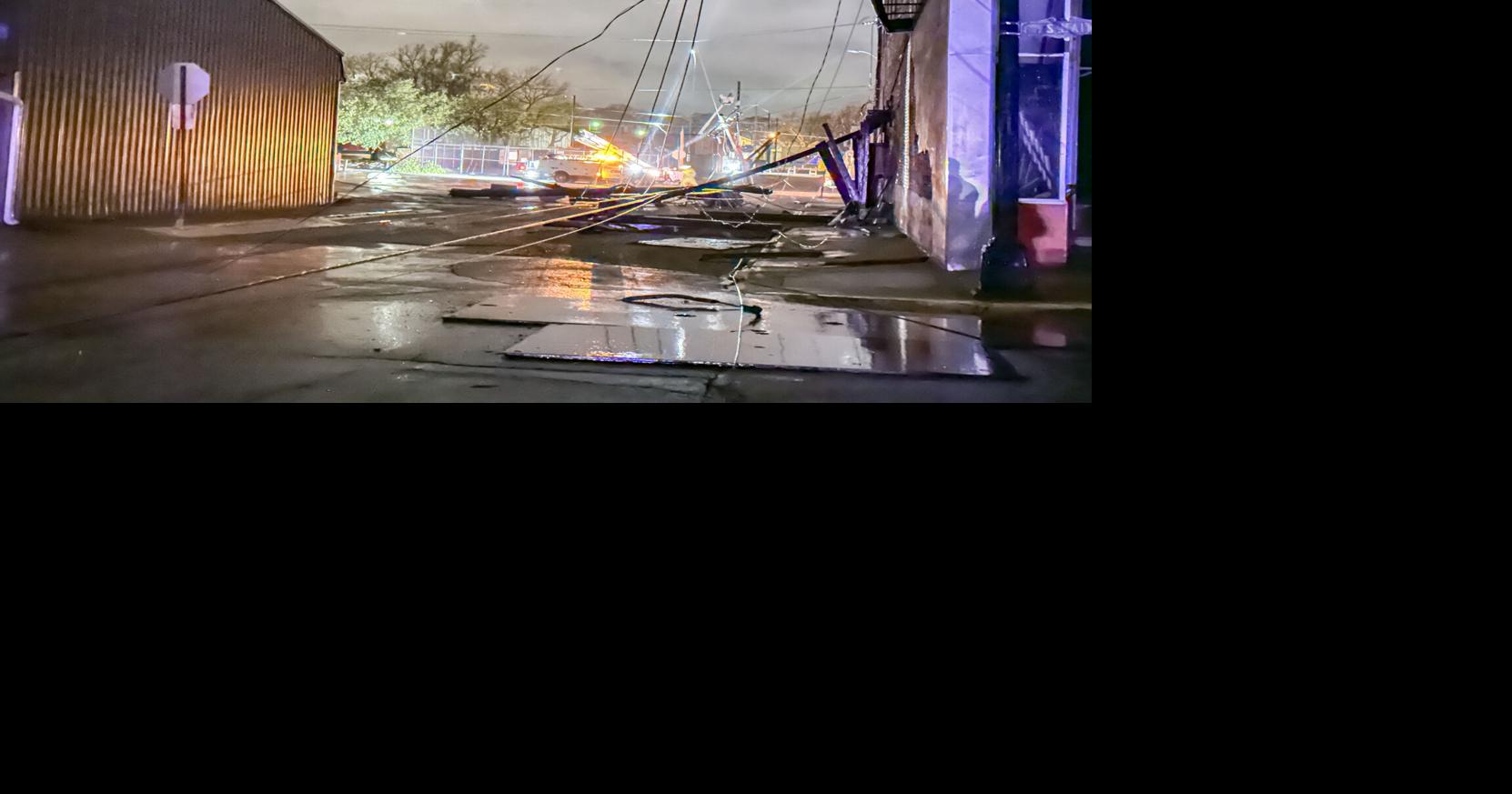 Storm damages buildings on and around Carthage square | Local News ...