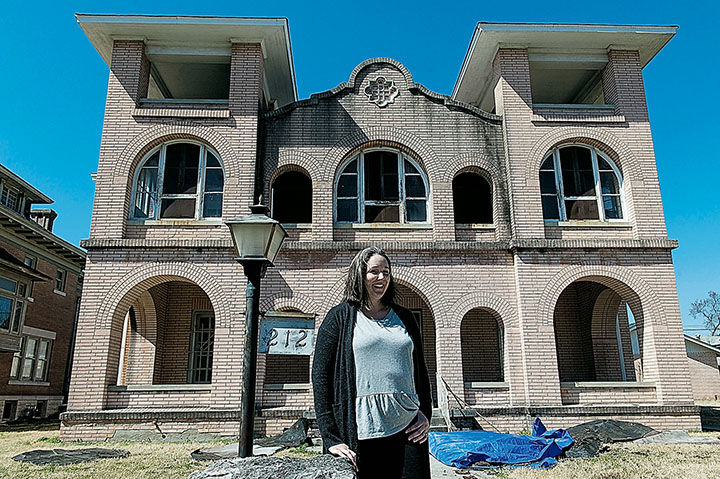 110-year-old Frank Sharp house undergoing renovations, modernization ...