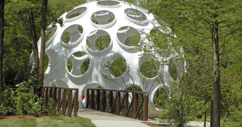 Marta Churchwell: Dome a highlight of sculptures at Crystal Bridges ...