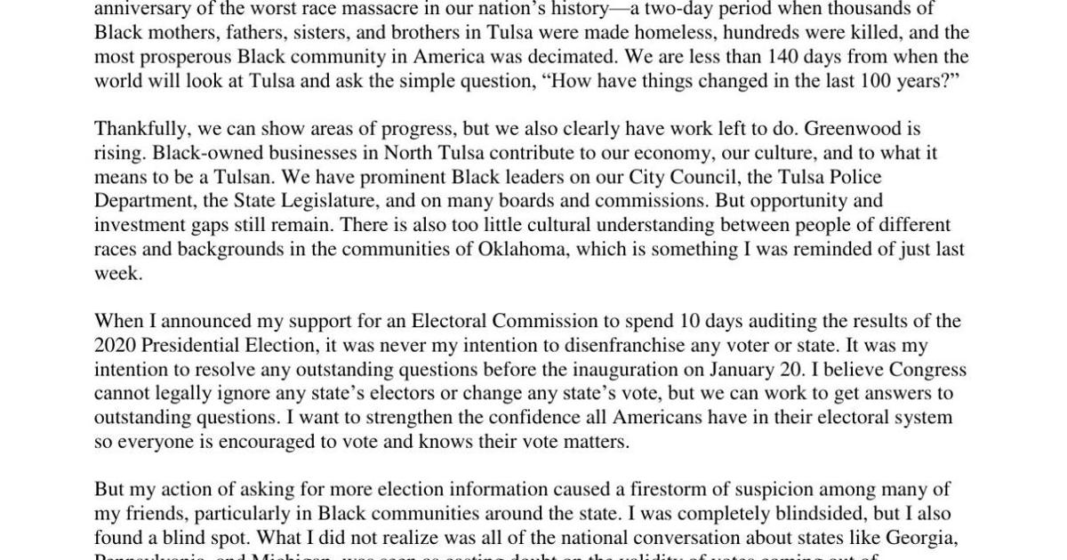 James Lankford Letter | | joplinglobe.com James Lankford Letter | | joplinglobe.com