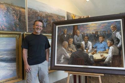 Nationally recognized artist Andy Thomas paints a glimpse of the future ...