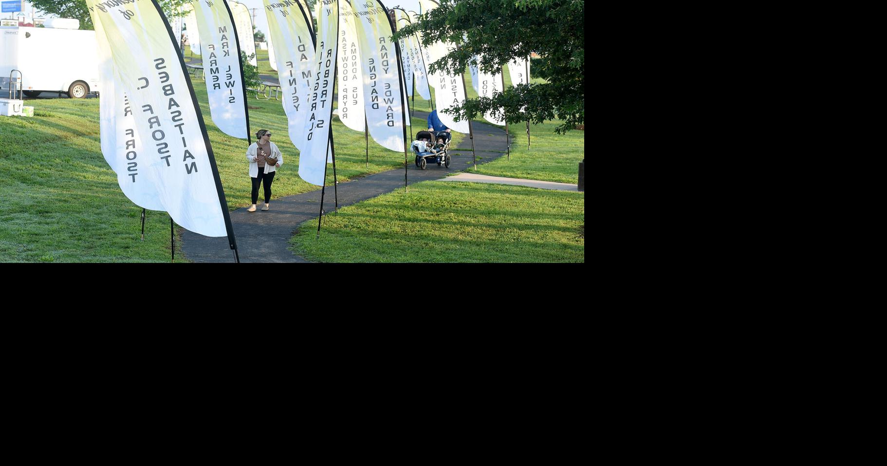 Memorial banners will be given to family members after this year's May ...