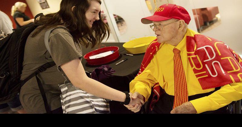 Jack Overman celebrates centennial birthday with family, PSU community ...