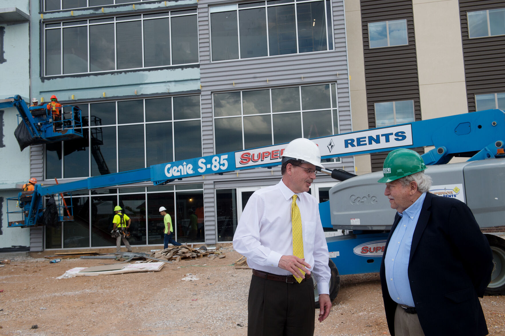 MSSU’s new Lion Village residence hall set for completion soon | News ...