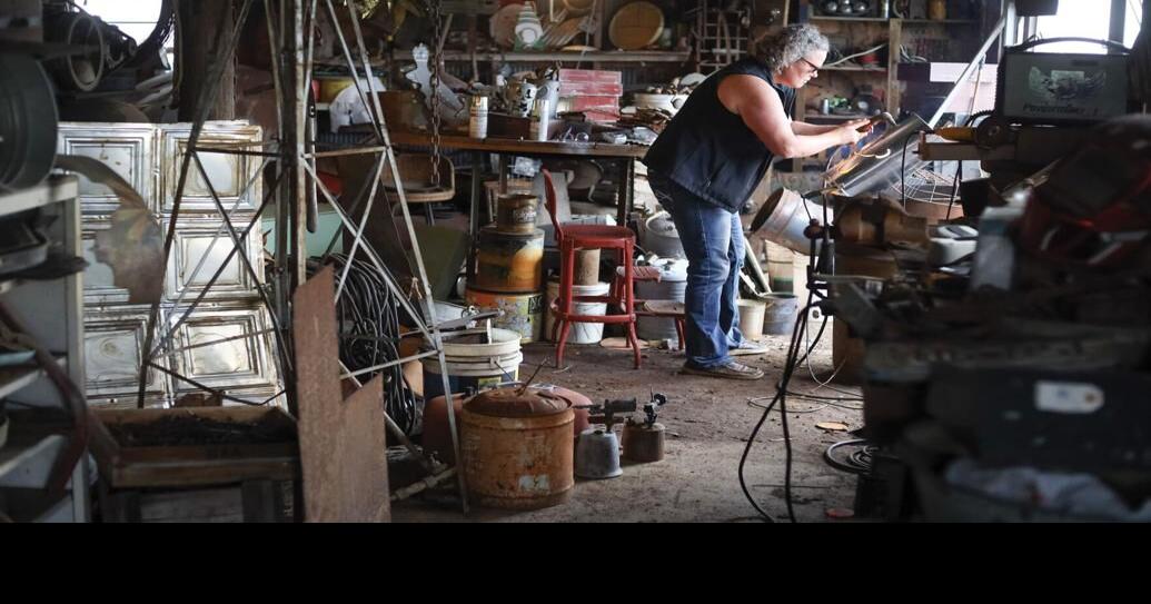 Southwest Missouri artist gives farm finds new life | Local News ...
