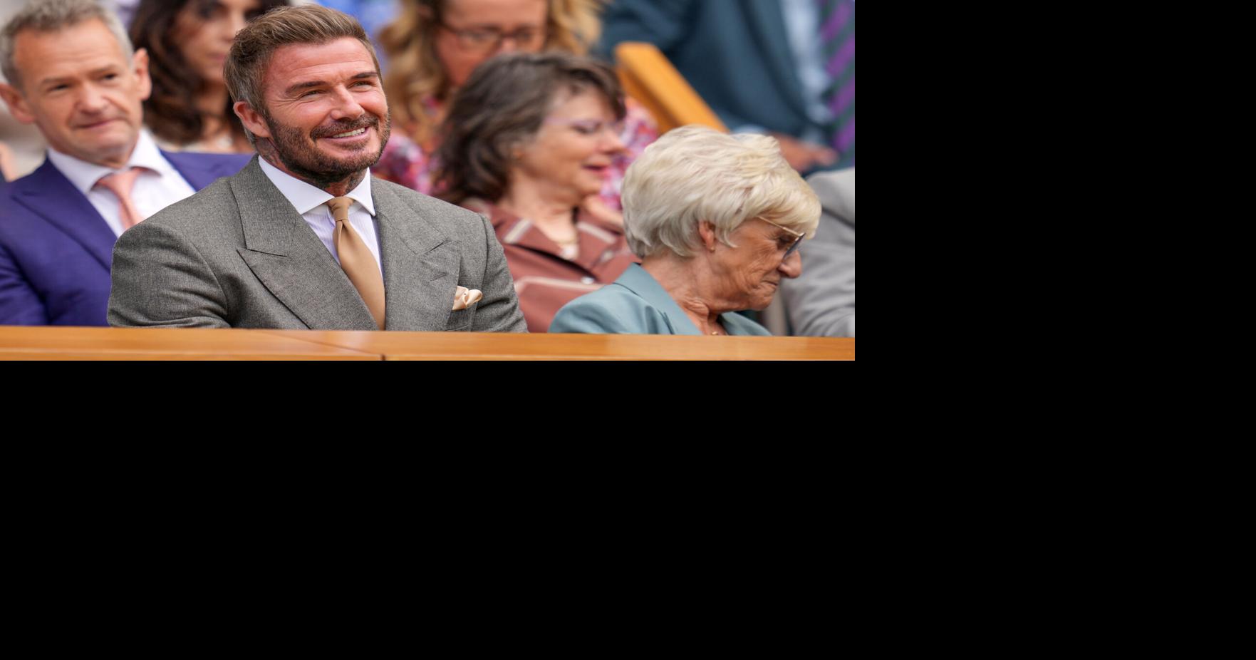 David Beckham takes mom to Wimbledon to sit in Royal Box on opening day ...