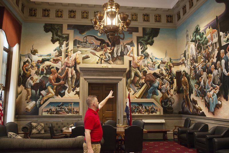 Capitol murals, including those by Thomas Hart Benton, focus of ...