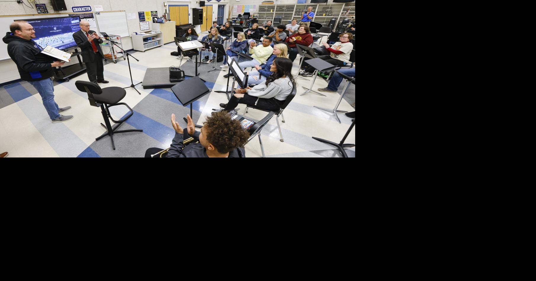 Highest score ever: Hamilton mayor honors high school band for historic ...