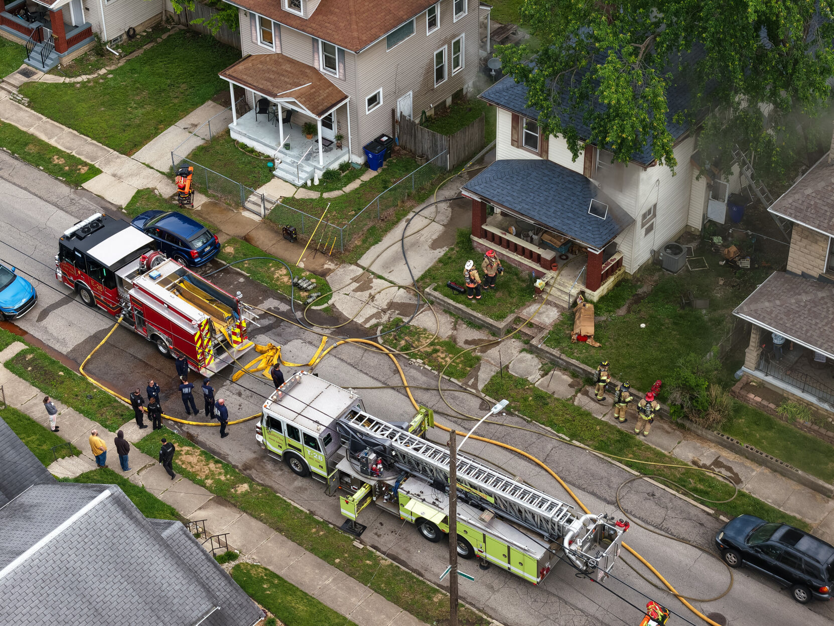Woman taken to hospital after Hamilton house fire | Local | journal ...