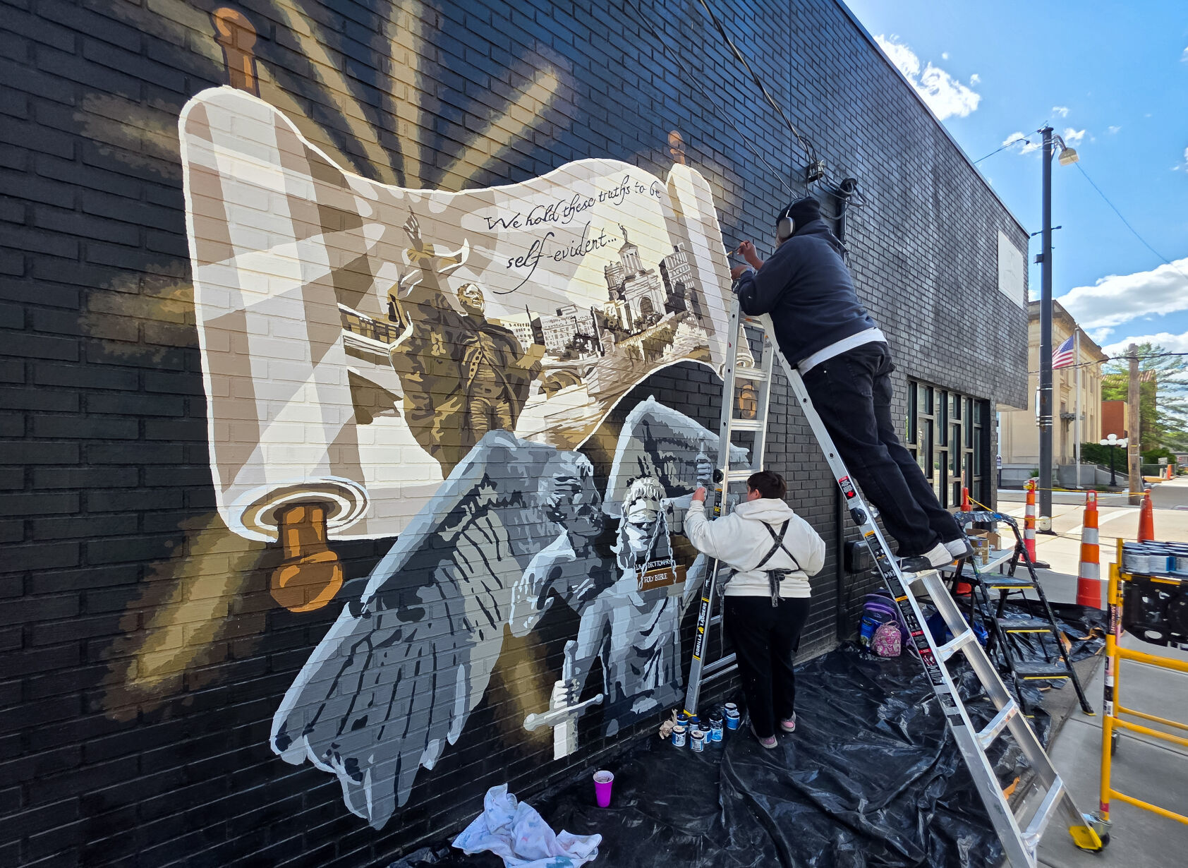 Hamilton’s new mural is justice-themed and blends civic pride ...
