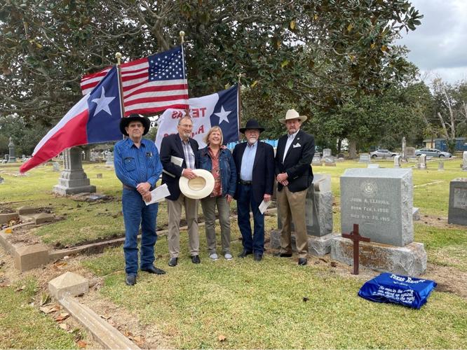 Texas Ranger Memorial Cross dedicated in Wharton | News | journal ...