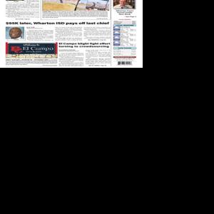 Page A01 | Wharton Journal-Spectator | journal-spectator.com