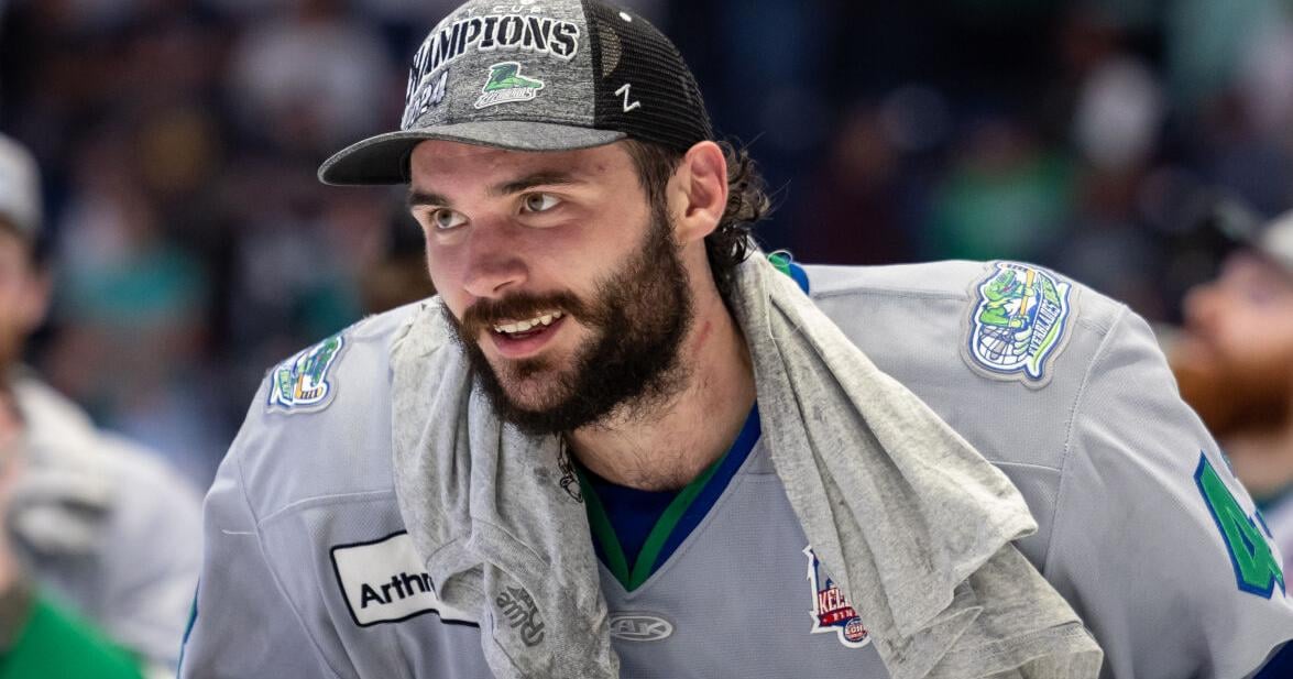 Matthew Wedman, dealt by Komets, relishes Cup-winning goal | Komets ...