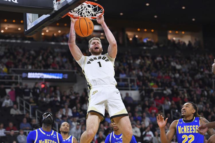 Kaufman-Renn leads Purdue to rout of McNeese, yet another Sweet 16 ...