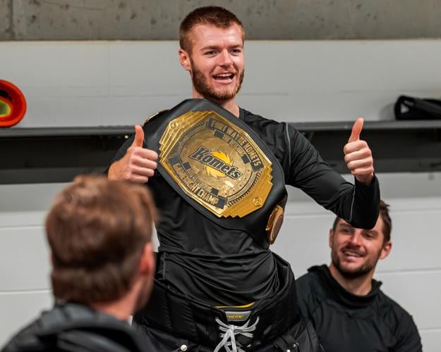 Brochu's unreal ride from spare Komets goalie to NHL game | Komets ...