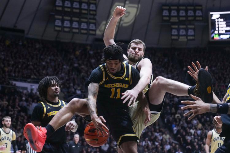 Purdue falls to No. 1 Michigan after rough first half | Purdue ...