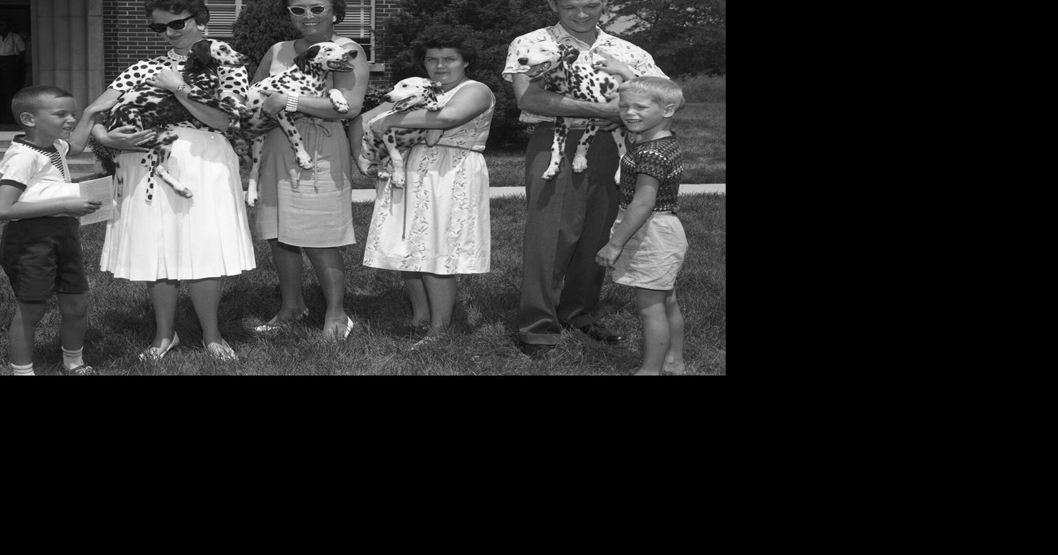 July 25, 1963: Families line up at Humane Shelter after puppy's playful ...
