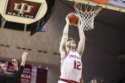 Indiana survives scare from Winthrop; Ballo's absence unexplained | IU ...