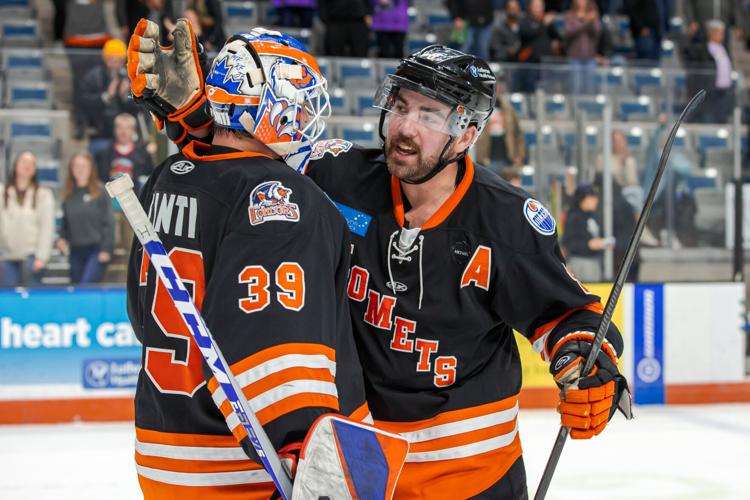 Jack Dugan's wild goal, Ryan Fanti's 40-save shutout propel Komets past ...