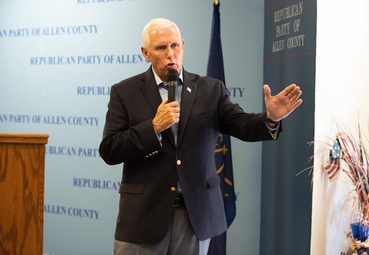 Mike Pence stops in Fort Wayne to meet with local Republicans | Local ...