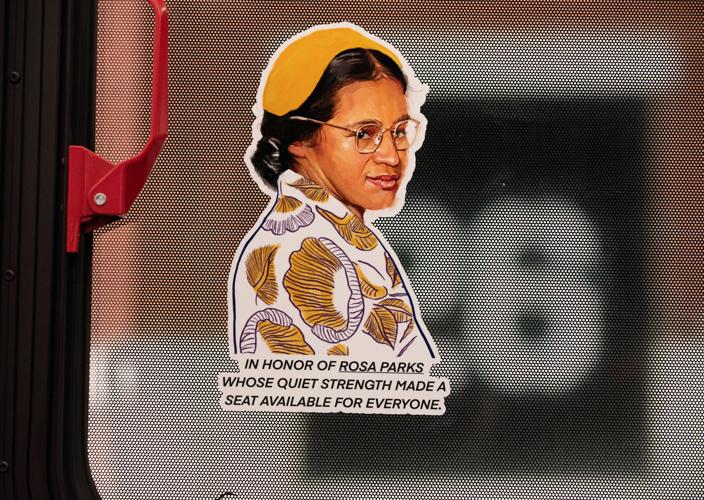 Citilink unveils bus honoring Rosa Parks for Transit Equity Day | Local ...