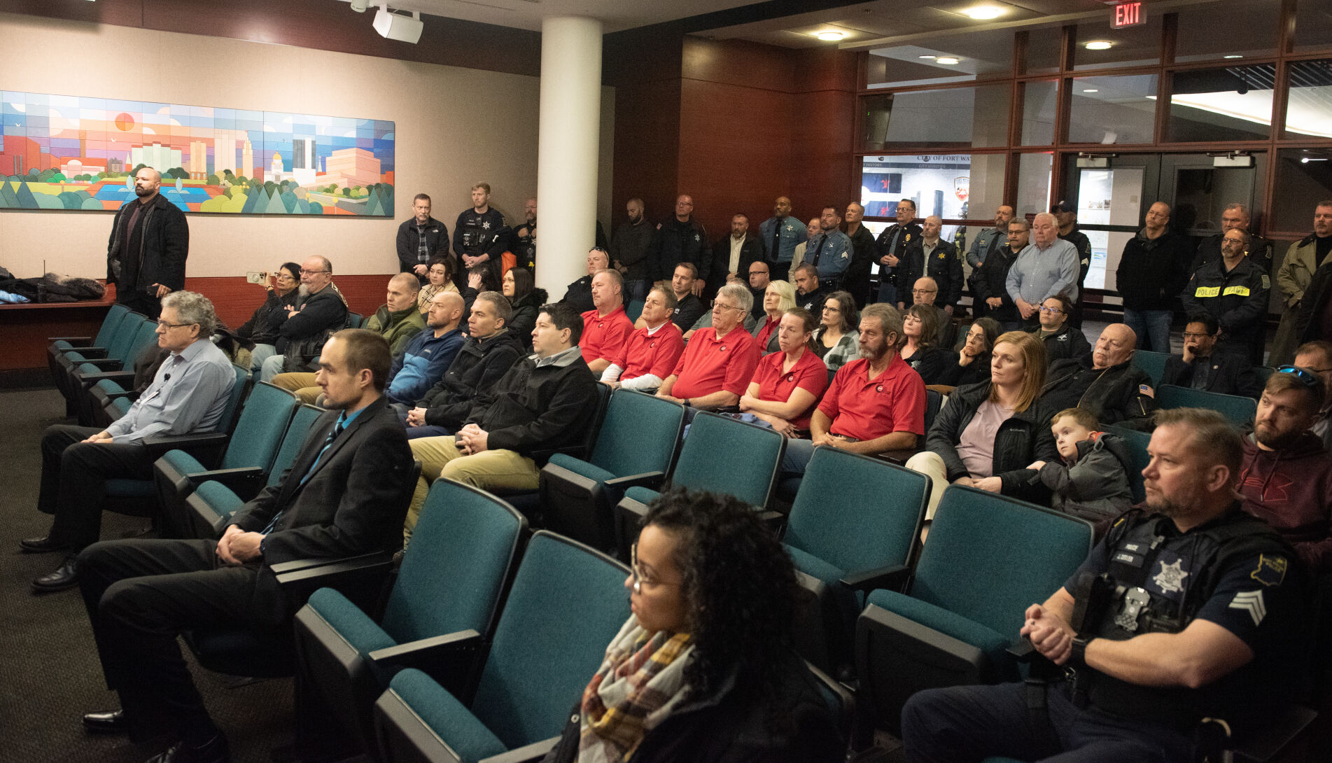 Scott Caudill sworn in as new Fort Wayne police chief | Police/Fire ...