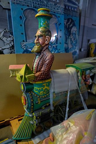 Will Red Grooms' whimsical, wonderful Tennessee Fox Trot Carousel ride ...