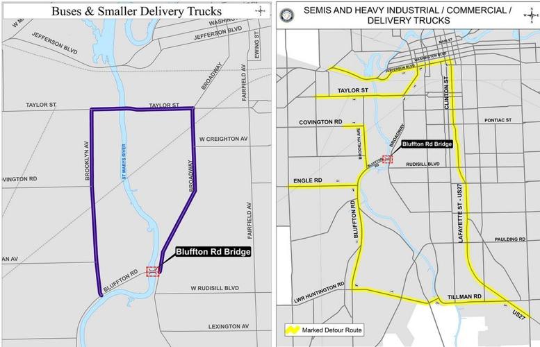 New weight limit for Bluffton Road bridge | Local | journalgazette.net