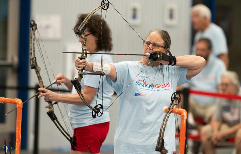 Senior Games participants find the target in Fort Wayne | Photo ...
