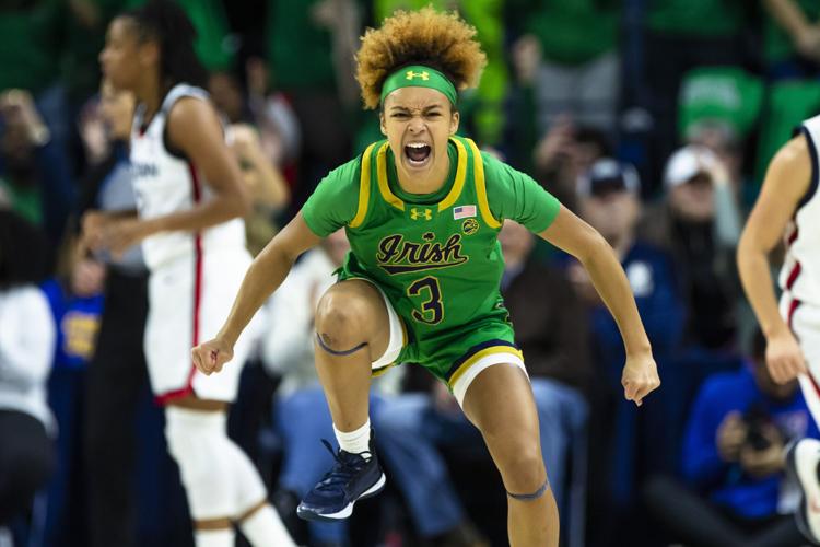 Hannah Hidalgo's huge night leads Notre Dame over UConn | Notre Dame | journalgazette.net