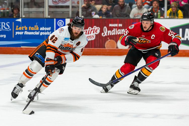 Komets defeat Fuel, as in-state rivalry finally intensifies | Komets ...