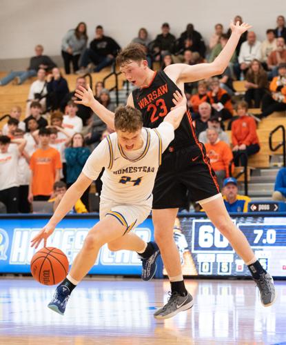 Burgher buzzer beater bests Homestead; Warsaw junior redeems two late ...