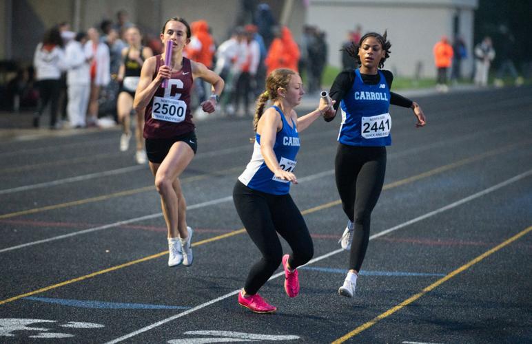 Carroll wins fifth straight girls track sectional title; Concordia's ...
