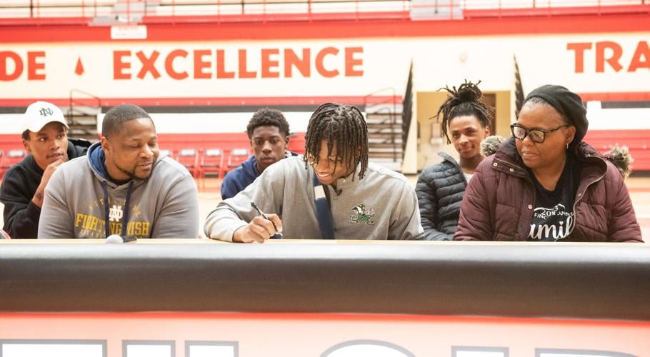 New Haven's Mylan Graham, North Side's Brauntae Johnson and Jordan King ...