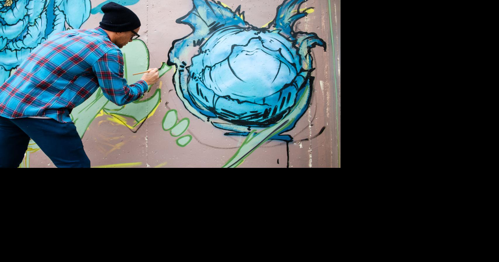 Graffiti artists create artwork | Local | journalgazette.net