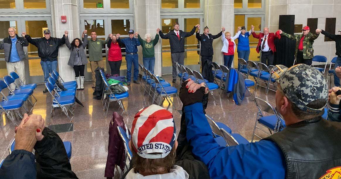Veteran shares story of how he received Purple Heart at annual parade ...