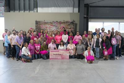 Packing 'Breastie Boxes' to support cancer patients | Local ...