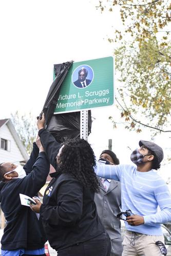 Scruggs honored with name on street | Local | journalgazette.net