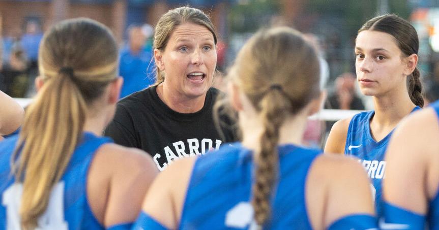 Carroll coach Sinish wins AVCA Coach of the Year award | High Schools ...
