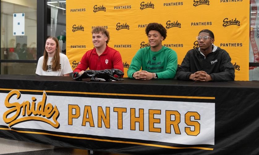 Four Snider seniors sign with their future colleges | High Schools ...