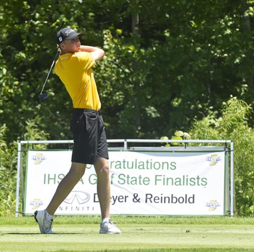 Hicks, Leo still in contention after first day of golf state finals ...
