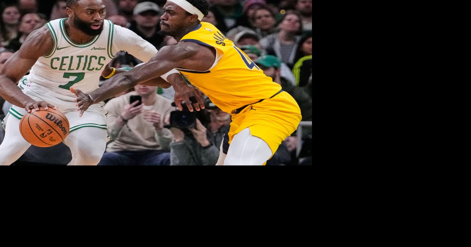 Brown scores 30 points, grabs 10 rebounds to lead Celtics over Pacers ...