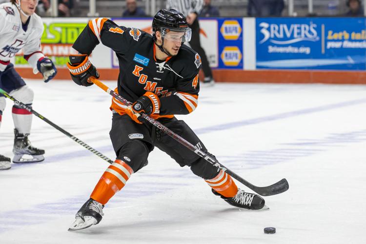 Darien Kielb's hat trick sparks Komets' romp over Wings | Komets ...