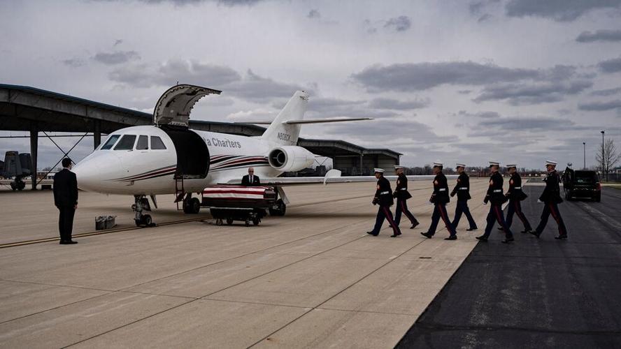 From Saturday: Dignified transfer for Capt. Matthew J. Tomkiewicz ...
