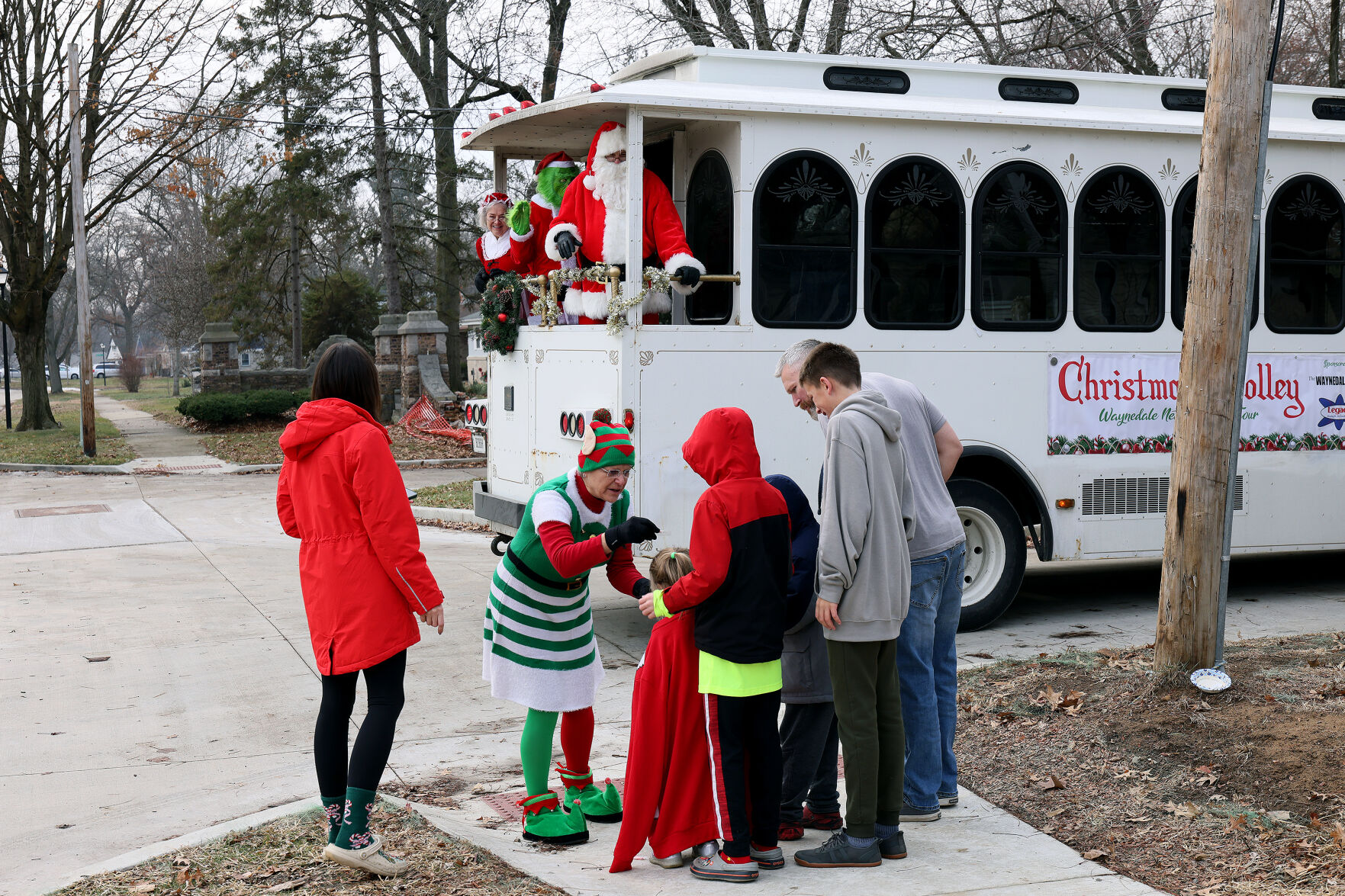 Santa's Christmas Trolley Tour in Waynedale | | journalgazette.net